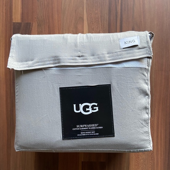 UGG | Bedding | Ugg Surfwashed 30tc Sheet Set In Seal Grey | Poshmark